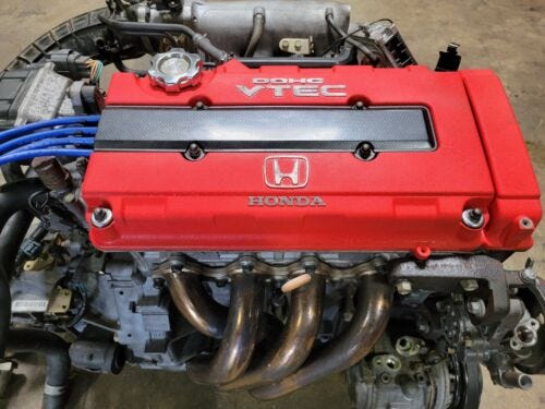 HONDA INTEGRA DC2 B18C TYPE R 98' SPEC ITR 5 SPEED LSD COMPLETE SWAP JDM | by Quickmotorstores ...