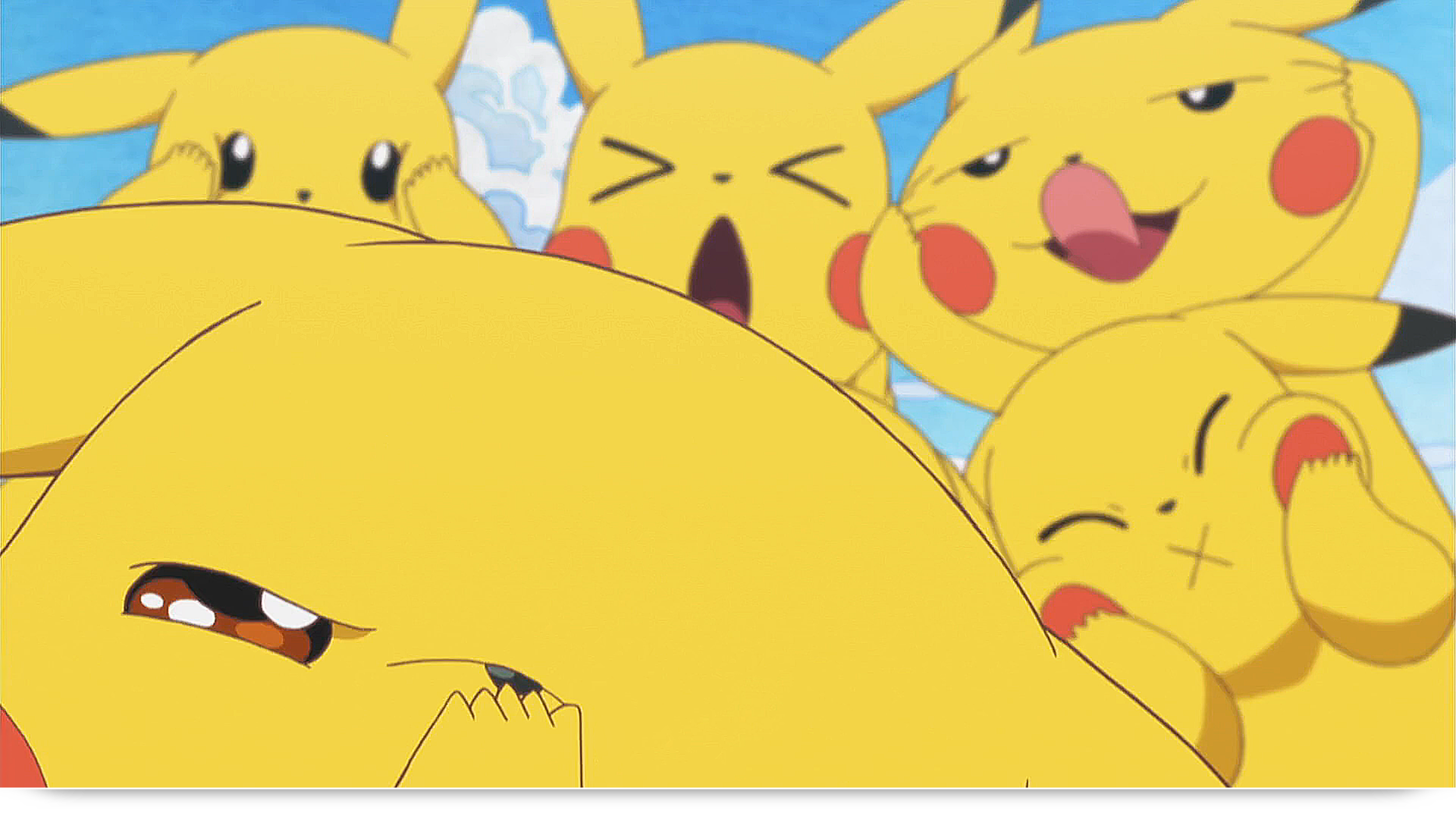 Pichu Pikachu Raichu Family