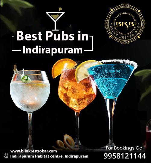 Best Pubs in Indirapuram - Blink Resto Bar - Medium