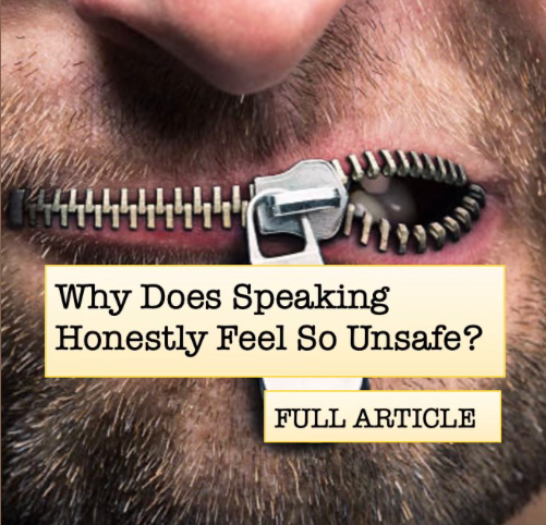 Why Does Speaking Honestly Feel So Unsafe? | by Adam Shereston | Dec ...
