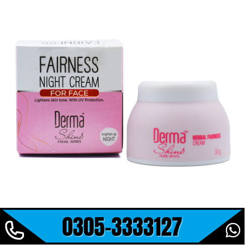 Derma Shine Fairness Night Face Cream Online in Pakistan | by Hassanali ...