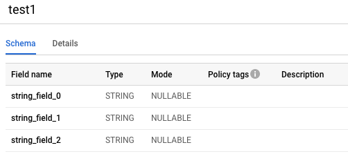 BigQuery create table from Google Sheets causing incorrect column names (string_field_0 ...