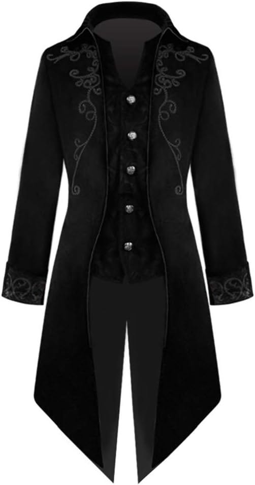 Apocrypha Mens Medieval Steampunk Tailcoat Victorian Gothic Jacket ...