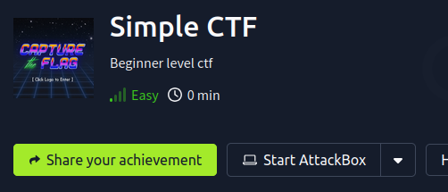 Tryhackme Simple Ctf Simple Ctf Is Just A Beginner Level Ctf By