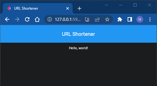 Build A Url Shortener Flutter App With Flet Python Framework By Henri Ndonko Dec 2022