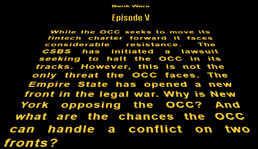 Bank Wars V: The Empire State Strikes Bank | by Brian Knight ...