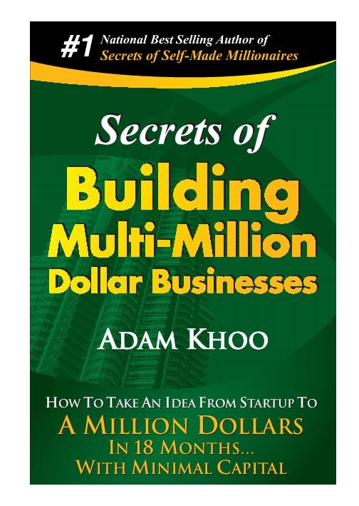 Secret of Building a Multi-Million Dollar Business. - Miles Anthony ...