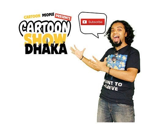 Cartoon Show Dhaka: A new community for artists | by Cartoon People ...