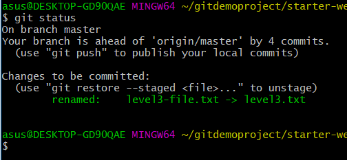Udemy課程Git Complete 10. 檔名更改與檔案移動 | by ZONGRU Li | Medium