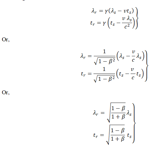 Short Application of Relativity Lead to Errors & Paradox in Doppler ...