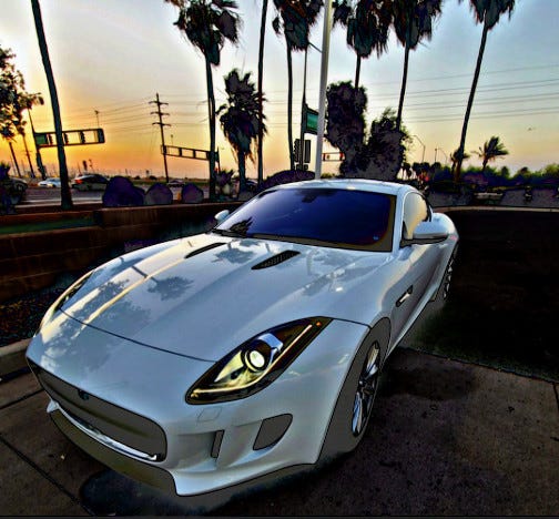 Jaguar F-TYPE. This is a very fast gorgeous Jaguar… | by Sof Isaeva ...