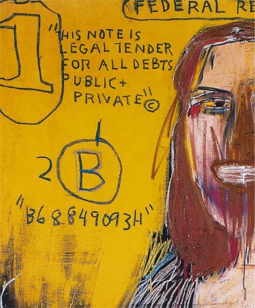 Human, Angel and Lunatic. Basquiat Mona Lisa Painting. Read this… | by ...
