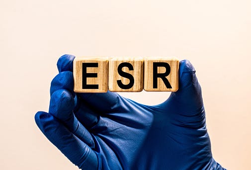 ESR in blood test | ESR (Erythrocyte Sedimentation Rate) meaning | by ...