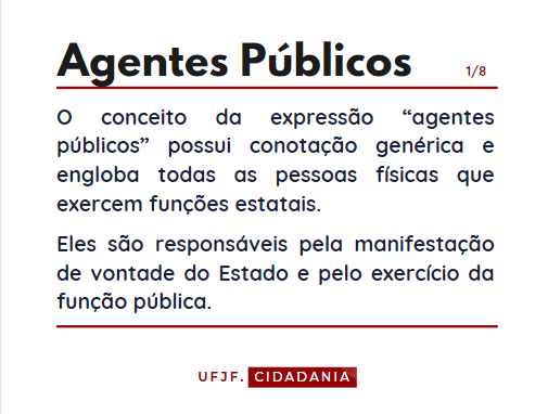 O que é agente público? — Glossário | by UFJF Cidadania | Medium