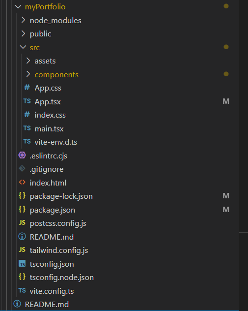Creating My Portfolio!. Using React-Typescript and Tailwind… | by ...