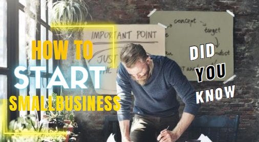 How To Start Your Own Small Business | by world stry | Medium