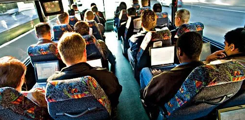 Employee Shuttle Bus Services By Magna Charter - Magna Charter - Medium