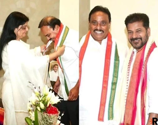 A shock to BRS.. Key leaders joined Congress Repoted news.. | by ...