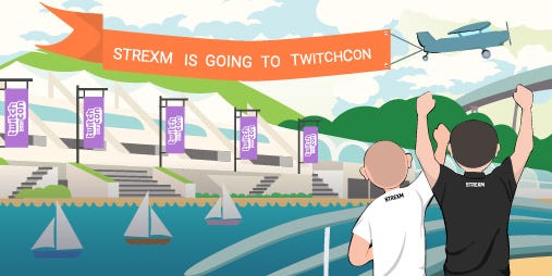 Get your Twitch Con. A while back we announced that we’re… | by Strexm ...
