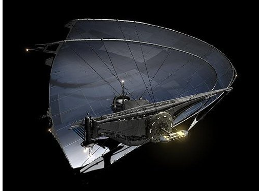 What is the beryllium sail space propulsion (Mars-based) spacecraft ...