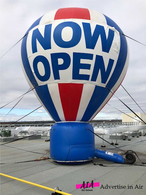 Balloon Advertising Service In Noida - Advertiseinair - Medium