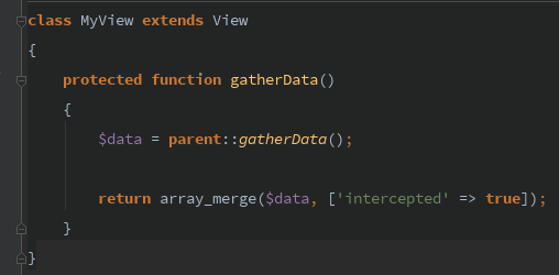 Data Interceptor for your views — Laravel 5.5 | by Marco Aurélio Deleu | HackerNoon.com | Medium
