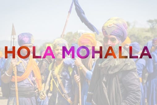 HOLA MOHALLA — Sikh Wisdom. Hola Mohalla is a Sikh festival which… | by ...