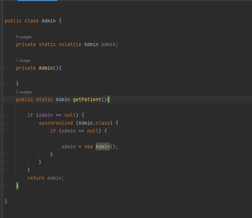 Design Patterns. Singleton Design Pattern | by Nafees | Medium