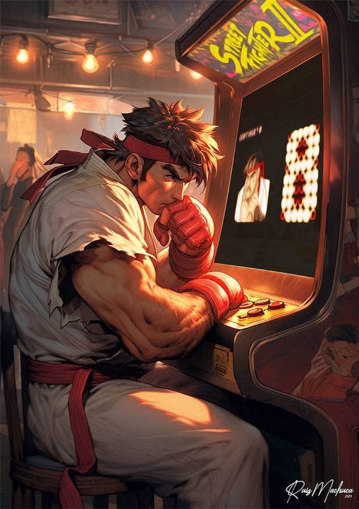Mastering the Battle: Ryu’s Triumph at the Manhattan Game Room | by ...