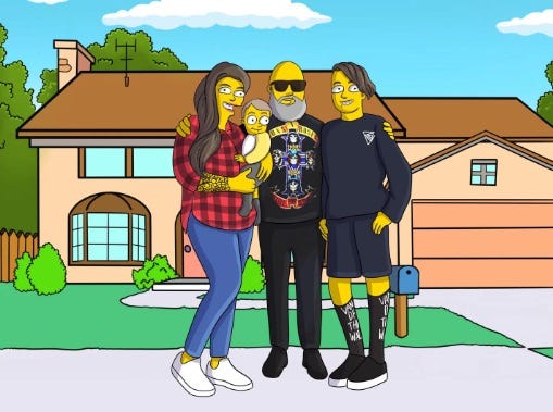 Creating Priceless Family Memories with Custom Simpson Portraits | by ...