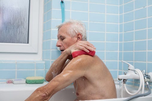 Bathing Safety Tips for Seniors - Heartful Senior Care LLC - Medium