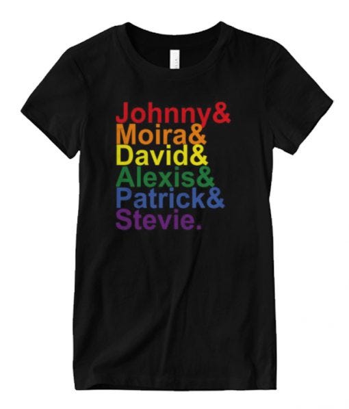 Johnny Moira David Alexis Patrick Stevie matching t shirt | by Elwin ...
