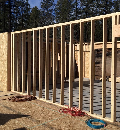 Exterior Stud Wall What's The Best Way To Add Studs To Exis...