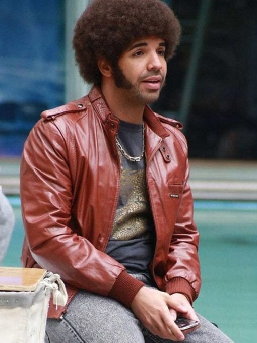 THE SECRET IS OUT! DRAKE ANCHORMAN 2 LEATHER JACKET IS THE KEY TO ...