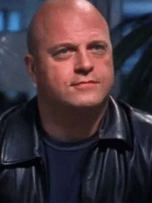 Vic Mackey The Shield Leather Black Jacket - The American Outfit - Medium