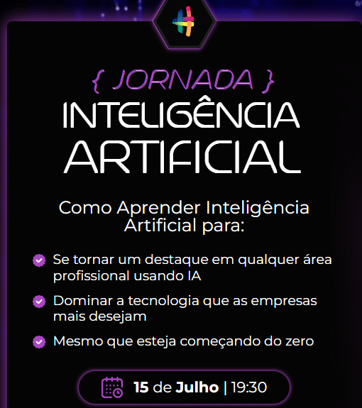 Masterclass De Inteligência Artificial Gratuita Da Hashtag Treinamentos ...