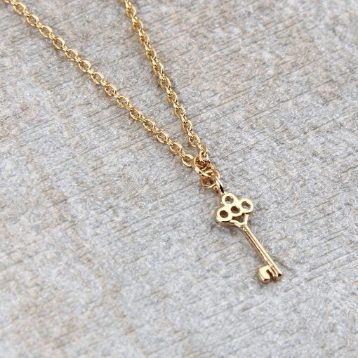 Key Necklace. At its heart, a key is an opener of… | by Jewelry Siri ...