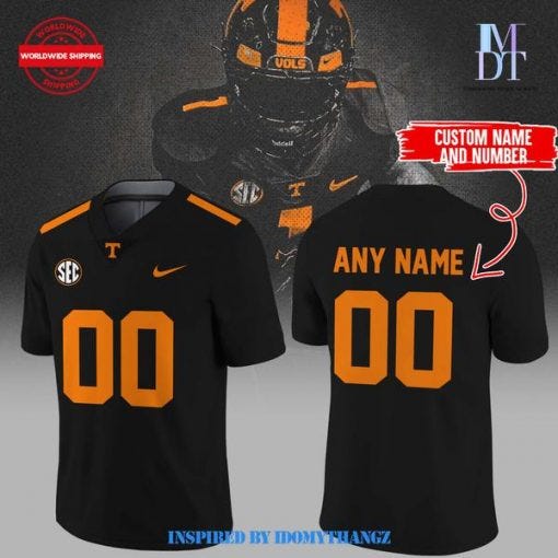 Tennessee Volunteers Dark Night Jersey: Where Tradition Meets Shadow ...