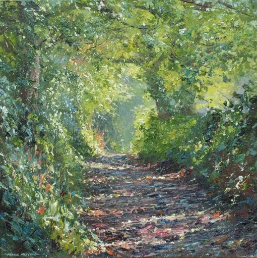 Dappled sunlight - Scrittura - Medium