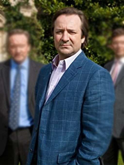 DCI John Barnaby Midsomer Murders Cotton Blue Coat - The American ...