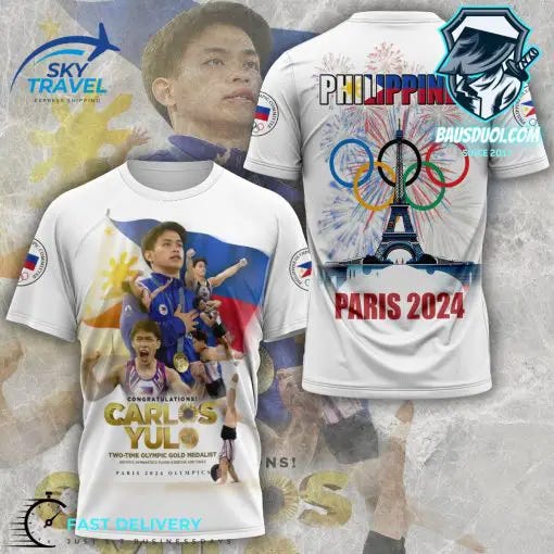 Show Your Support for Carlos Yulo with Exclusive Merch — Design by ...