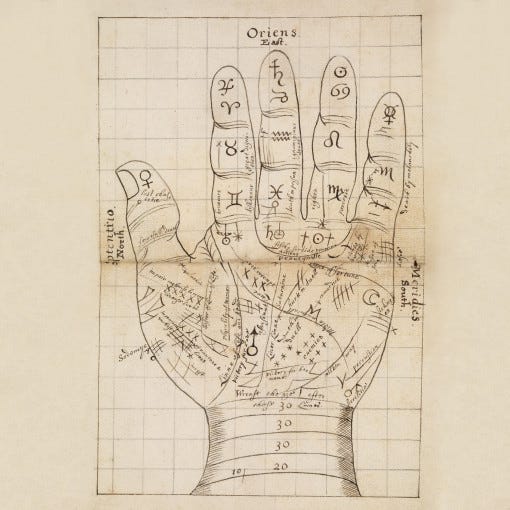 Fortune Telling Hand