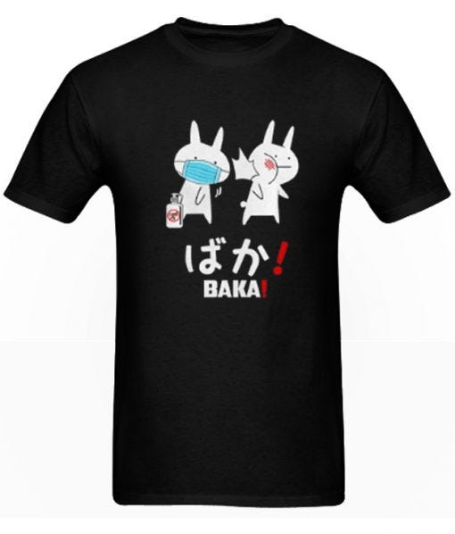 Anime Baka Rabbit Slap Mask Covid-19 T Shirt | by Martha Abigail | Medium