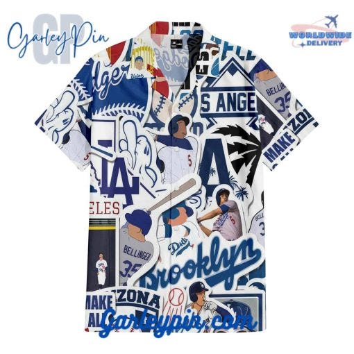 Los Angeles Dodgers Dynamic Emblem Hawaiian Set | by Garleypin | Mar ...