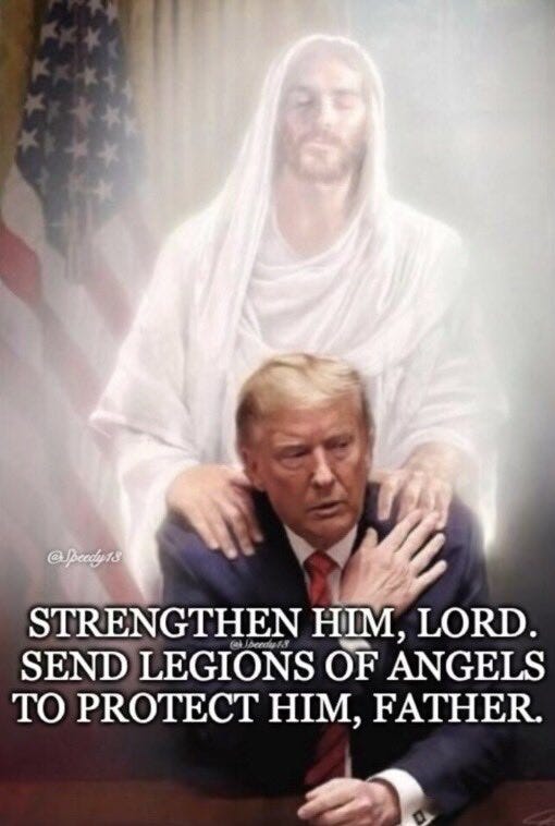 BREAKING NEWS: President Trump calls on Jesus Christ to strengthen him ...