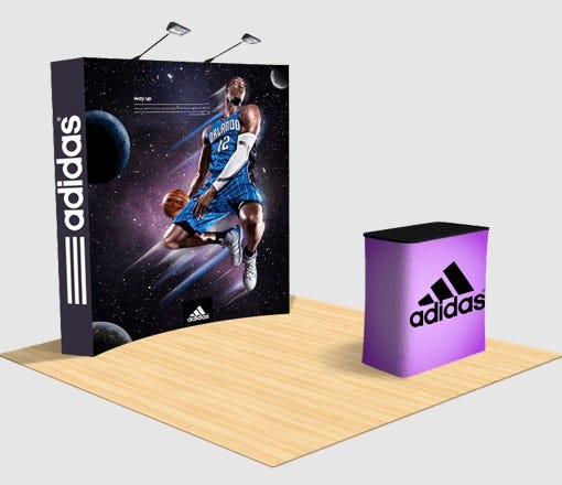 Elevate Your Presence With A Curved Tradeshow Booth Displays - Alltradeshowdisplay - Medium