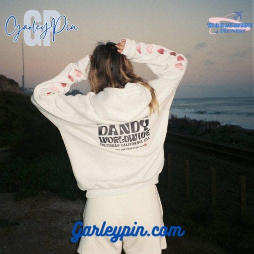 Dandy Worldwide “Heart on My Sleeve” Oversized Lux Gray Hoodie | by Garleypin | Apr, 2024 | Medium