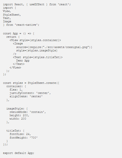 React Native Push Notification With OneSignal | by McKinley Rice Blogs | Medium