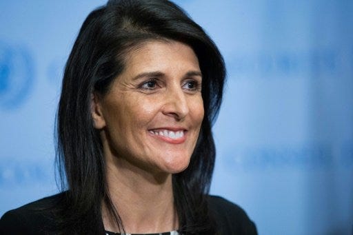 Trump’s voice at UN: Tough-talking Haley | by Biodun Iginla | Medium