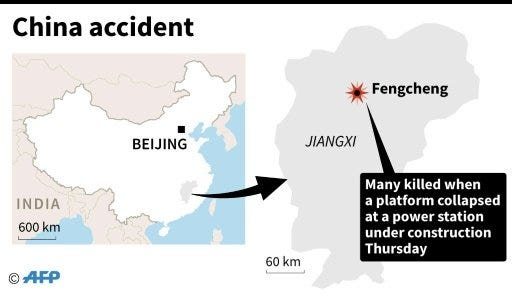 China power plant collapse kills at least 40: Xinhua | by Biodun Iginla ...